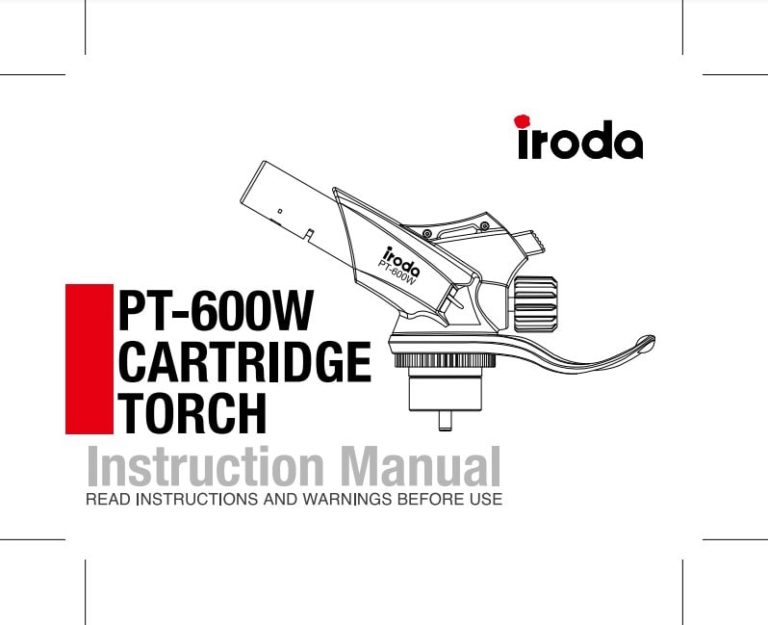 PT-600W Professional Cartridge Torch MAPP and MAP PRO Fuel