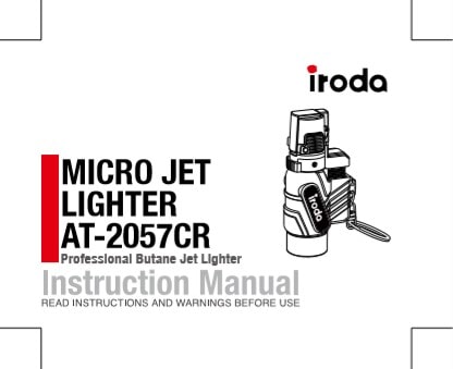AT-2057 Micro Jet Lighter - Pro Iroda Micro Jet LighterAT-2057